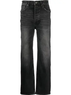 Ksubi Brooklyn Straight-leg Jeans - Black