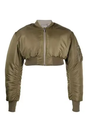 VTMNTS VTMNTS Cropped Padded Bomber Jacket