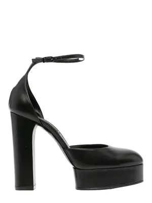 Casadei Betty 130mm Platform Pumps - Black