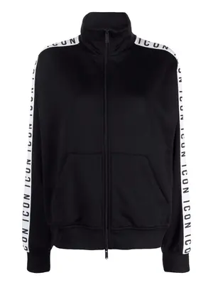 DSQUARED2 DSQUARED2 Icon Funnel-Neck Zip-Up Jacket