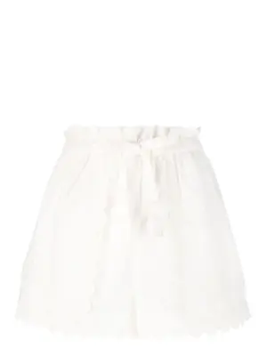 ULLA JOHNSON Ulla Johnson Nellie Embroidered Shorts