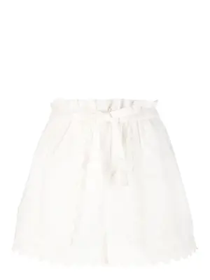 ULLA JOHNSON Ulla Johnson Nellie Embroidered Shorts