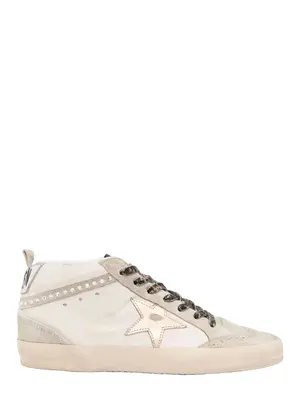GOLDEN GOOSE Mid Star Sneakers - Neutrals
