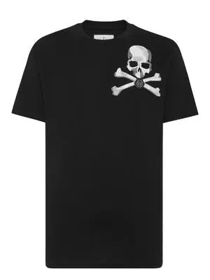 Philipp Plein Skull&bones Short-sleeve T-shirt - Black