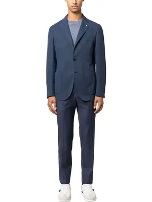 Corneliani Slim-cut Trousers - Blue