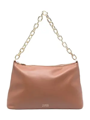 Tommy Hilfiger Chain-link Shoulder Bag - Brown
