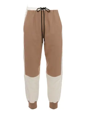 JW Anderson Panelled Drawstring Track Pants - Neutrals