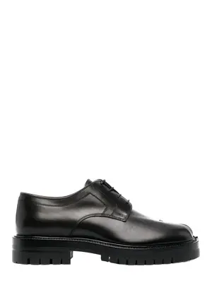 MAISON MARGIELA Tabi Lace-up Derby Shoes - Black