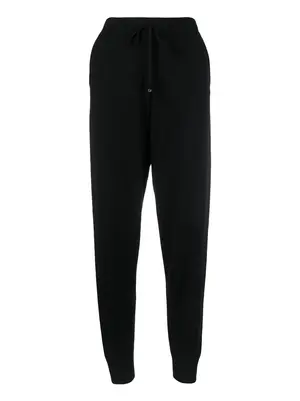 Stella McCartney Iconics Fine-knit Trousers - Black