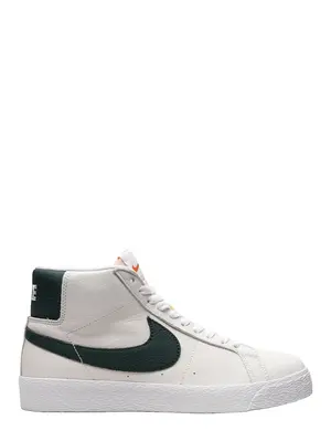 Nike Sb Zoom Blazer Mid Iso Pro Sneakers - White