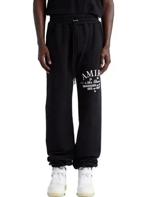 Amiri Arts District Graphic Joggers - Black