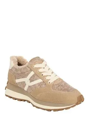 Veronica Beard Veronica Beard Valentina Shearling-Lined Sneakers Sand