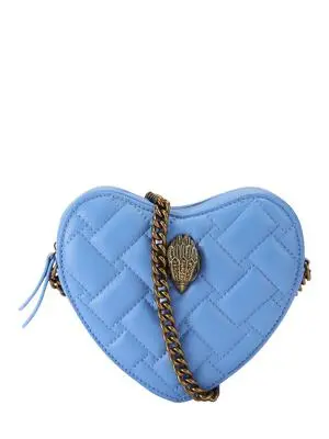 Kurt Geiger Kurt Geiger London Kensington Heart Crossbody Bag Medium Blue