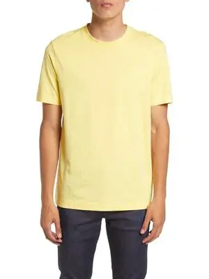 BOSS Thompson Solid T-shirt - Light/pastel Yellow