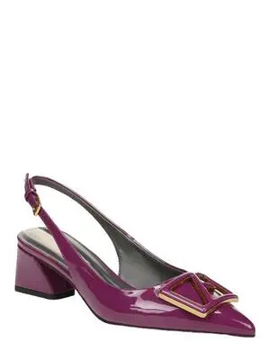 Franco Sarto Franco Sarto Racer Slingback Pointed Toe Pump Raspberry