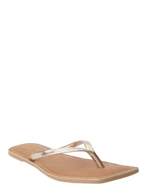 Matisse BEACH BY MATISSE Bungalow Flip Flop Gold