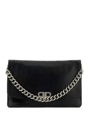 Balenciaga Large Bb Soft Shoulder Bag - Black