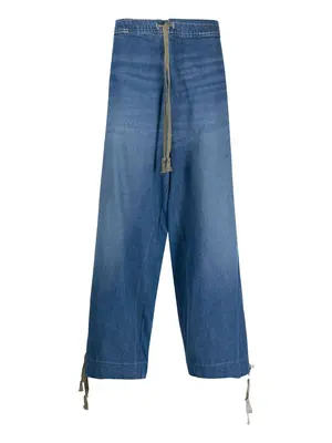 GREG LAUREN Hybrid Loose-fit Jeans - Blue