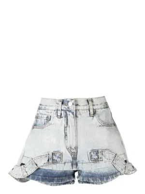 ALMAZ Almaz Skirtpant Layered Mini Skirt