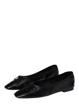 SCHUTZ Schutz Arissa Croc Embossed Ballet Flats