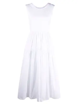Cecilie Bahnsen Ruth Tiered Dress - White