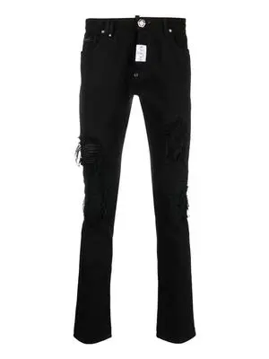Philipp Plein Rock Star Slim-cut Jeans - Black