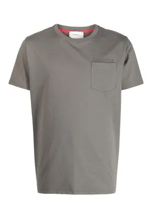 PORTS V Patch-pocket T-shirt - Grey