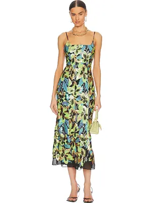 ELLIATT Tilda Floral Sequin Dress - Multi