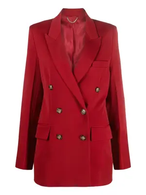 Victoria Beckham Double-breasted Blazer - Red