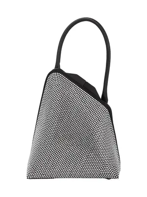 Attico Sunset Mini Embellished Tote - Silver