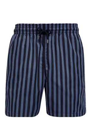 Derek Rose Bondi 8 Striped Swim Shorts - Blue