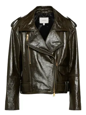 DOROTHEE SCHUMACHER Dorothee Schumacher Leather Biker Jacket