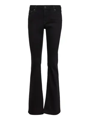Ag Low-rise Flare Leg Jeans - Black