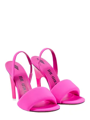Attico Rem Strappy Sandals - Pink