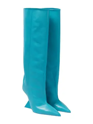 ATTICO The Attico Cheope Leather Knee-High Boots