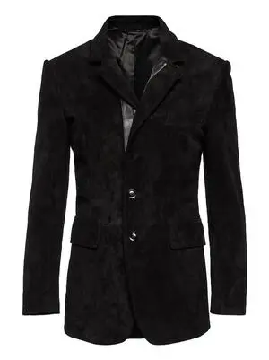 TOM FORD Suede Blazer - Black