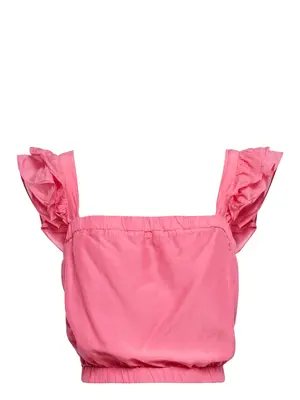 Velvet By Graham & Spencer Gracen Crop Top - Pink