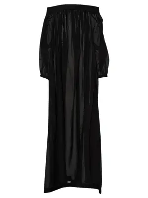 Alaïa Off-shoulder Maxi Dress - Black