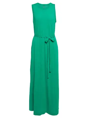 Velvet By Graham & Spencer Edith Cotton Maxi Dress - Green