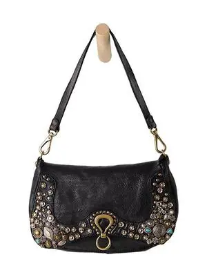 CAMPOMAGGI Bella Di Notte Leather Bag Moro