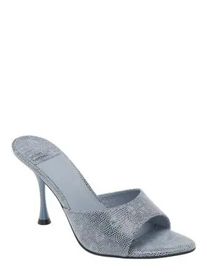 Jeffrey Campbell Jeffrey Campbell Agent Slide Sandal Blue Lizard