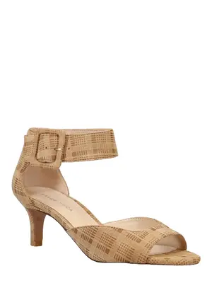 Pelle Moda Berlin Ankle Strap Sandal - Latte
