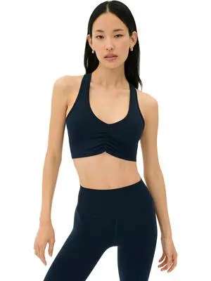 Splits59 Airweight Bra With Ruching Indigo