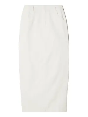 Christopher Esber Chiamaera Denim Maxi Skirt - Neutrals