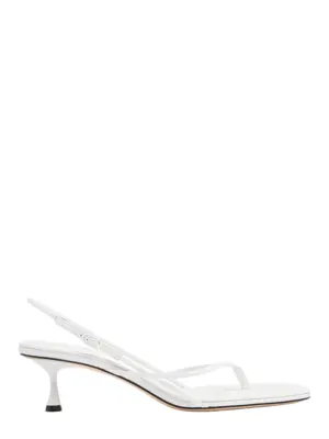 studio amelia-STUDIO AMELIA 50mm Wishbone Leather Sandals