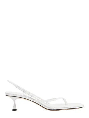 studio amelia-STUDIO AMELIA 50mm Wishbone Leather Sandals