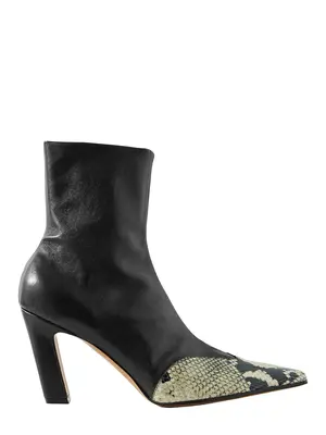 Khaite Nevada Ankle Boots - Black