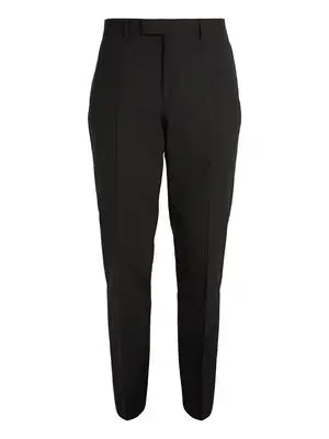 SANDRO Virgin Wool Trousers