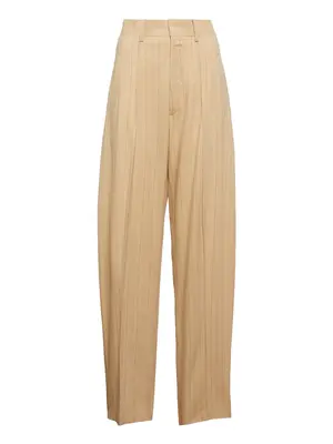 Isabel Marant Sopiavea Pinstriped Pants - Yellow