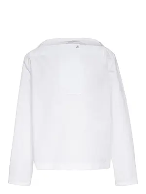 JIL SANDER Cotton Poplin Shirt - White